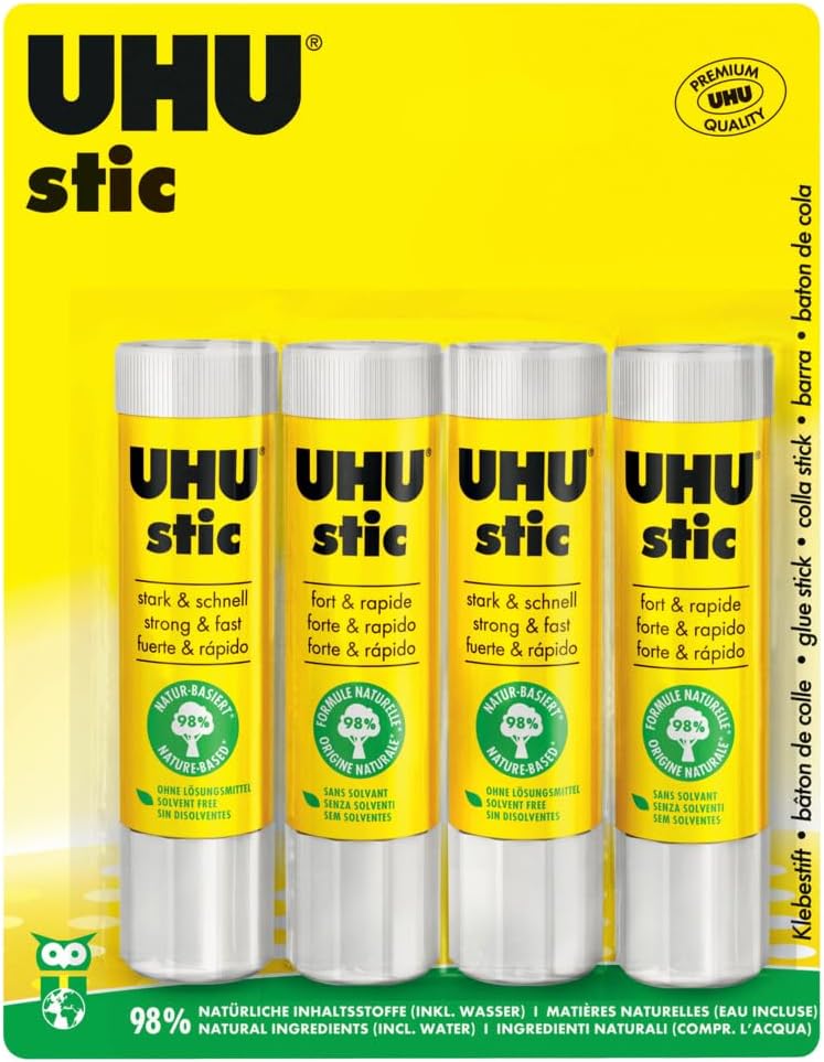 UHU Patafix blanche - pastilles adhésives prédécoupées, pâte à fixer ...
