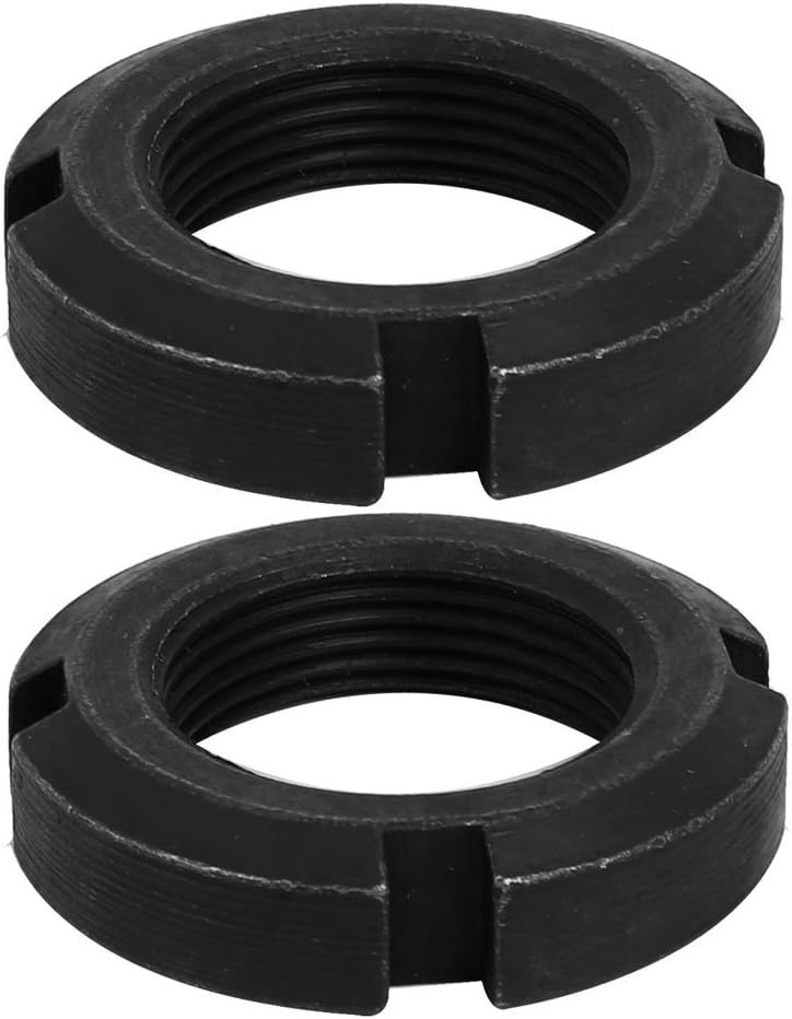 Amazon.com: uxcell 2pcs M27 x 1.5mm Pitch Metric Thread Carbon Steel ...