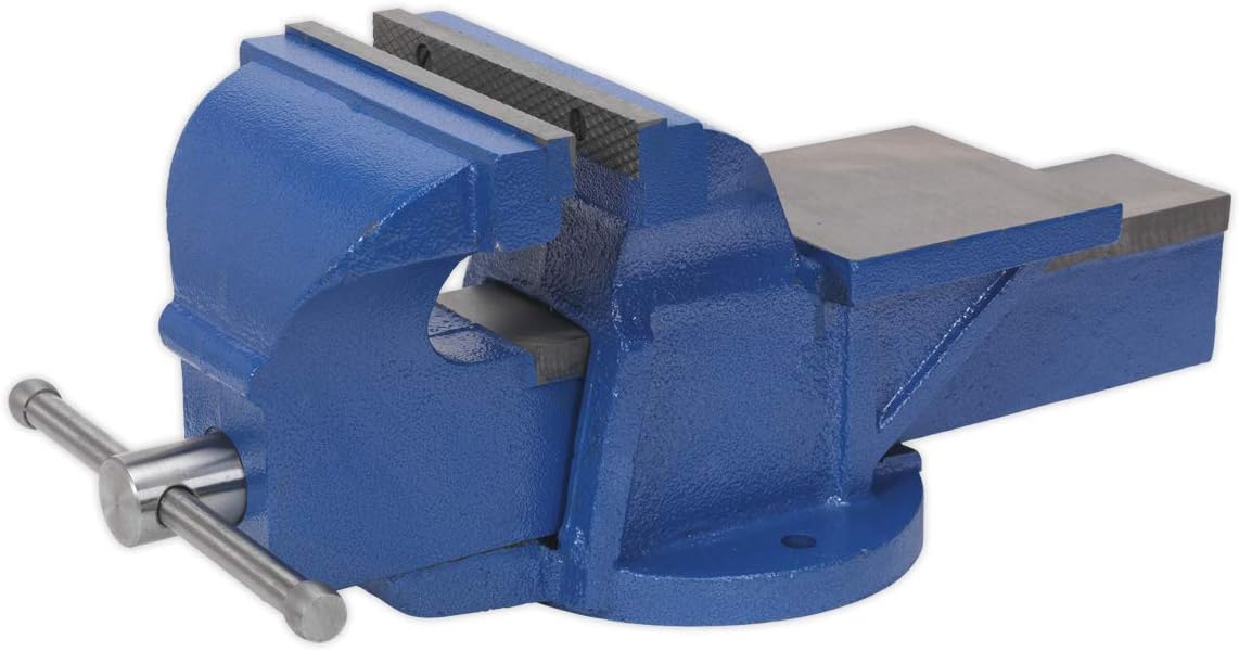 Sealey Cv200Xt Vice 200Mm Fixed Base Professional Heavy-Duty : Amazon ...