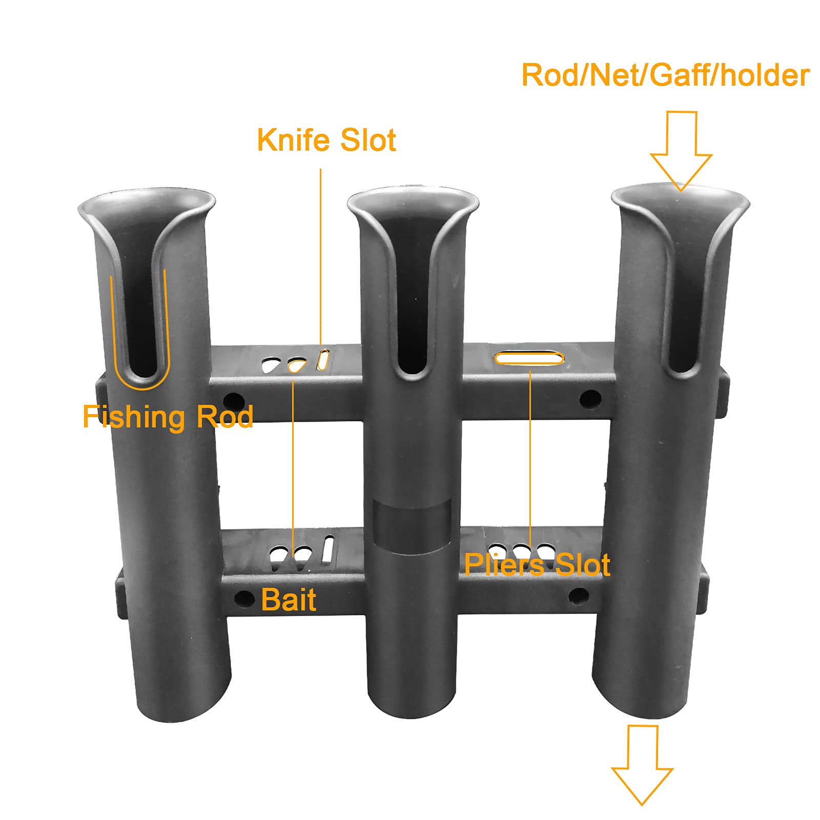 Snapklik.com : Fishing Rod Holder Bracket - Wall Mounted Fishing Rod ...