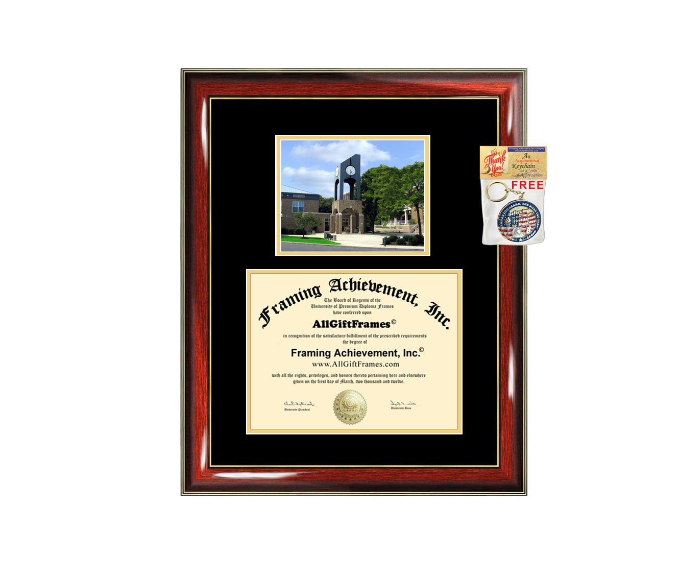 Amazon.com - AllGiftFrames Franklin University Diploma Frame Graduation ...