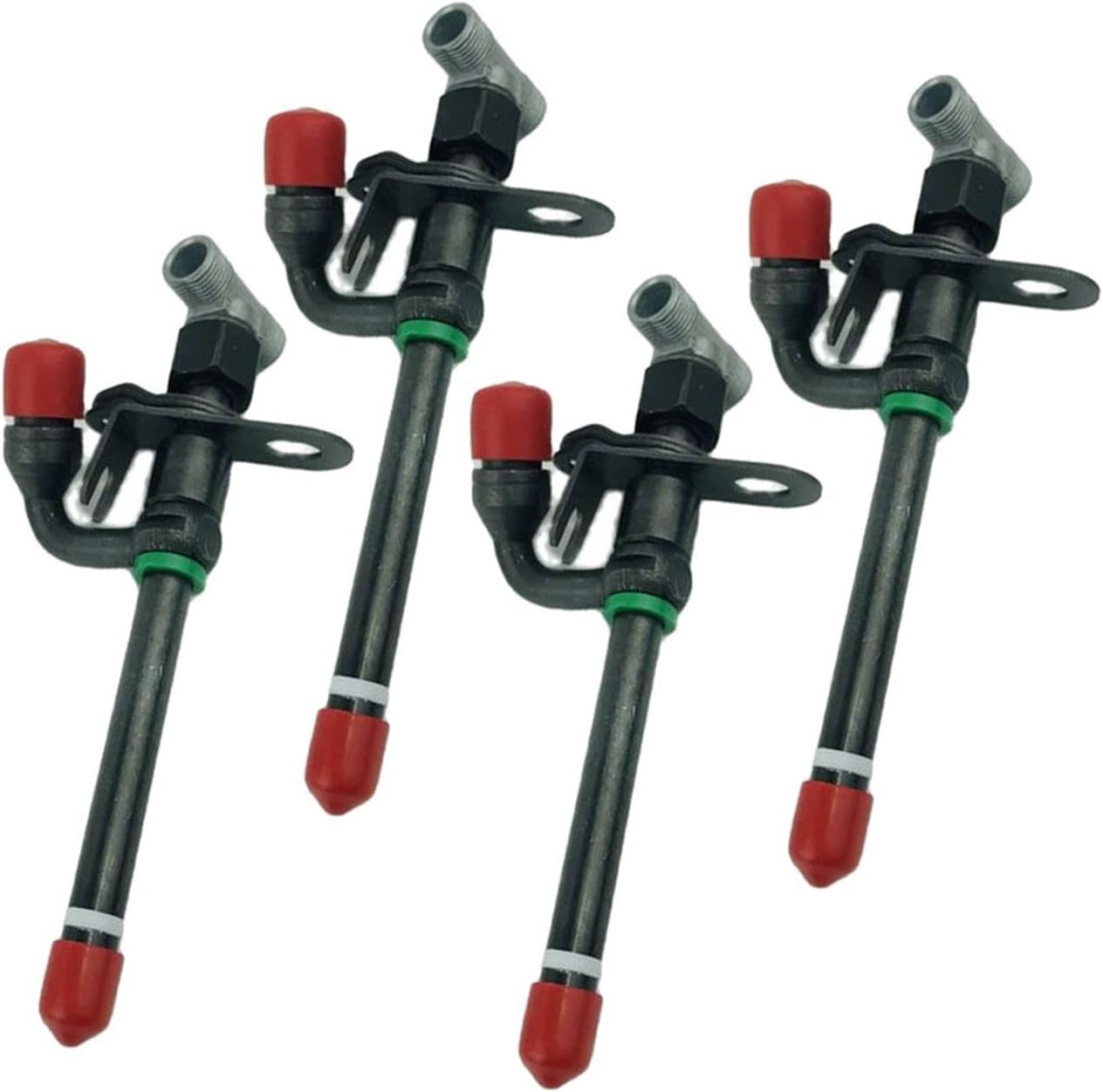 Amazon.co.jp: 4 ピース/ロット燃料インジェクターペンシルノズル RE38087 RE36939 28485 インジェクター交換 ...