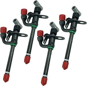 Amazon.co.jp: 4 ピース/ロット燃料インジェクターペンシルノズル RE38087 RE36939 28485 インジェクター交換 ...
