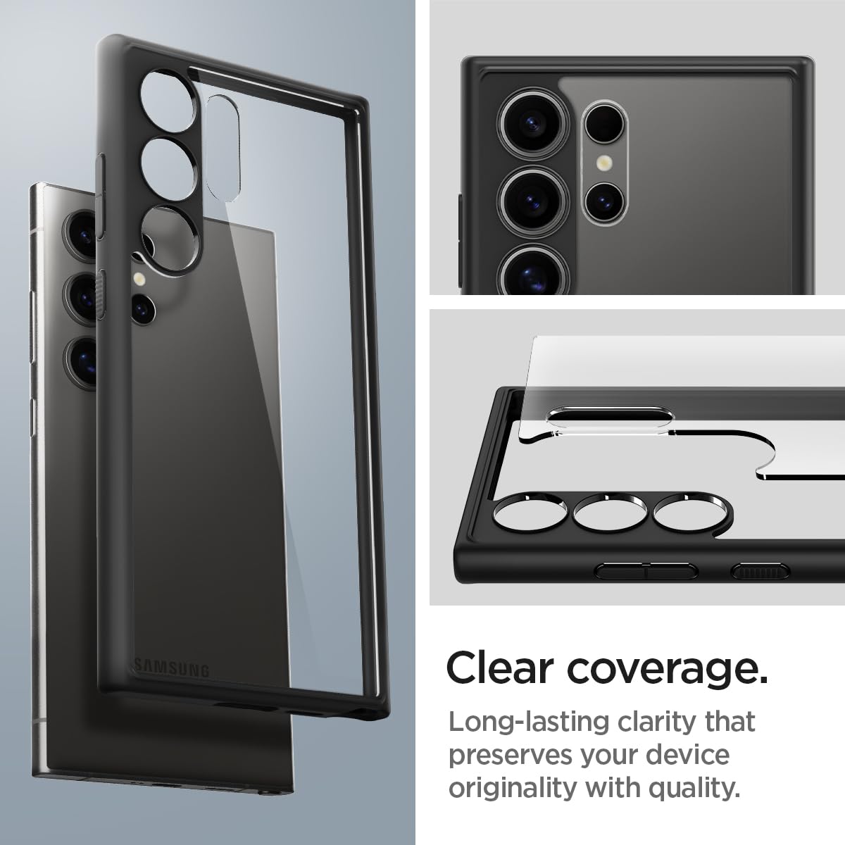 Snapklik.com : Spigen Ultra Hybrid Designed For Galaxy S24 Ultra Case