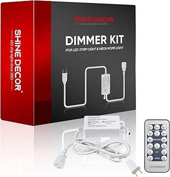 Amazon.com: Shine Decor Bundle Products of Dimmer Pack Remote with COB ...