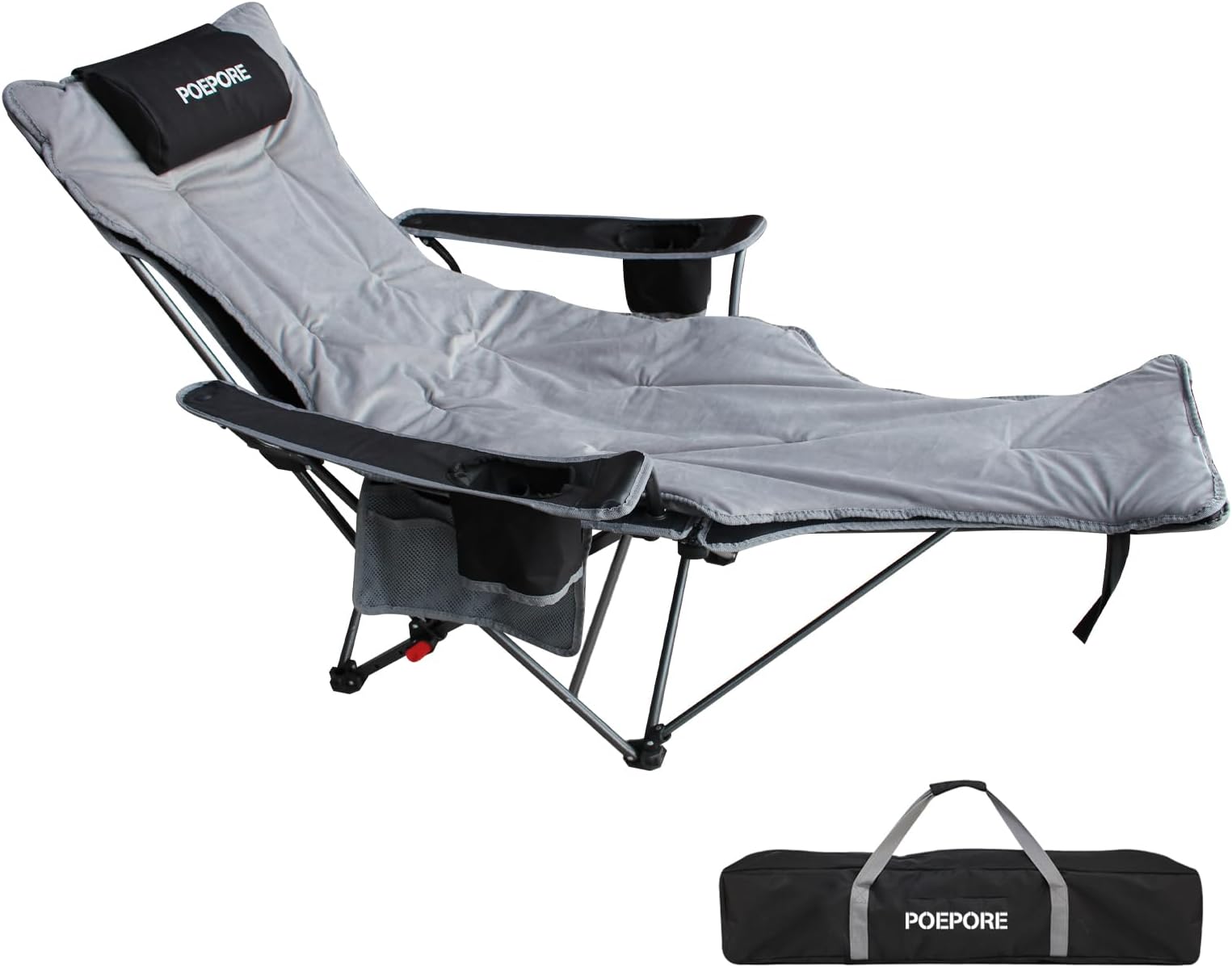 Amazon.com: FAIR WIND Oversized Fully Padded Camping Lounge Recliner ...