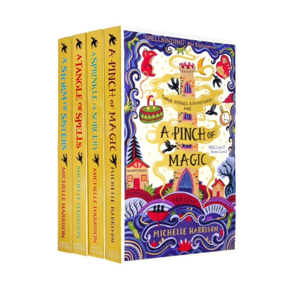 Michelle Harrison A Pinch Of Magic Adventure Collection 4 Books ...