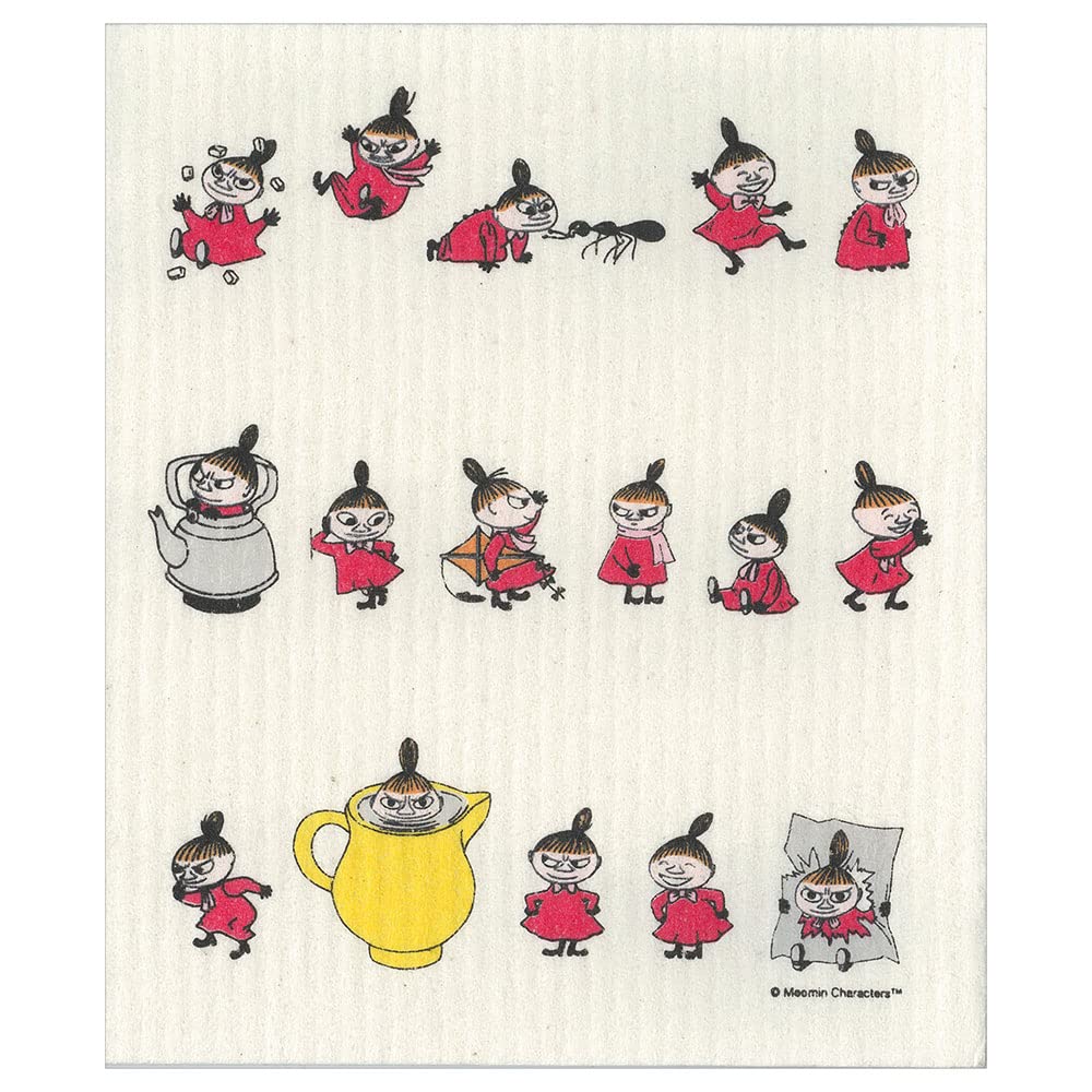 Amazon｜イーオクト(E.oct) ecomfortHouse (エコンフォートハウス) スポンジワイプ リトルミイ がいっぱい 1個｜キッチンスポンジ オンライン通販