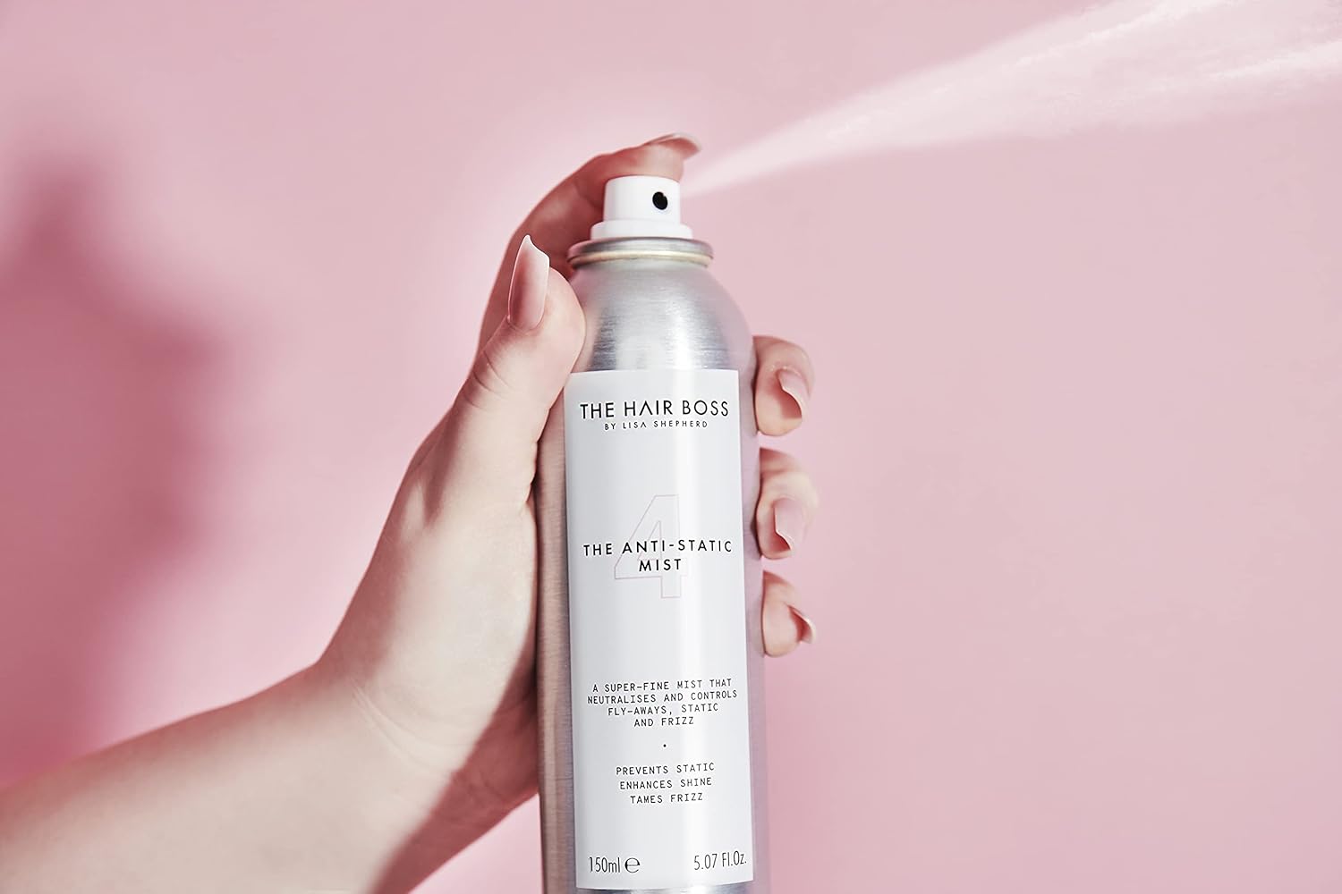 THE HAIR BOSS BY LISA SHEPHERD Anti-Static Mist to Control Fly-Aways ...