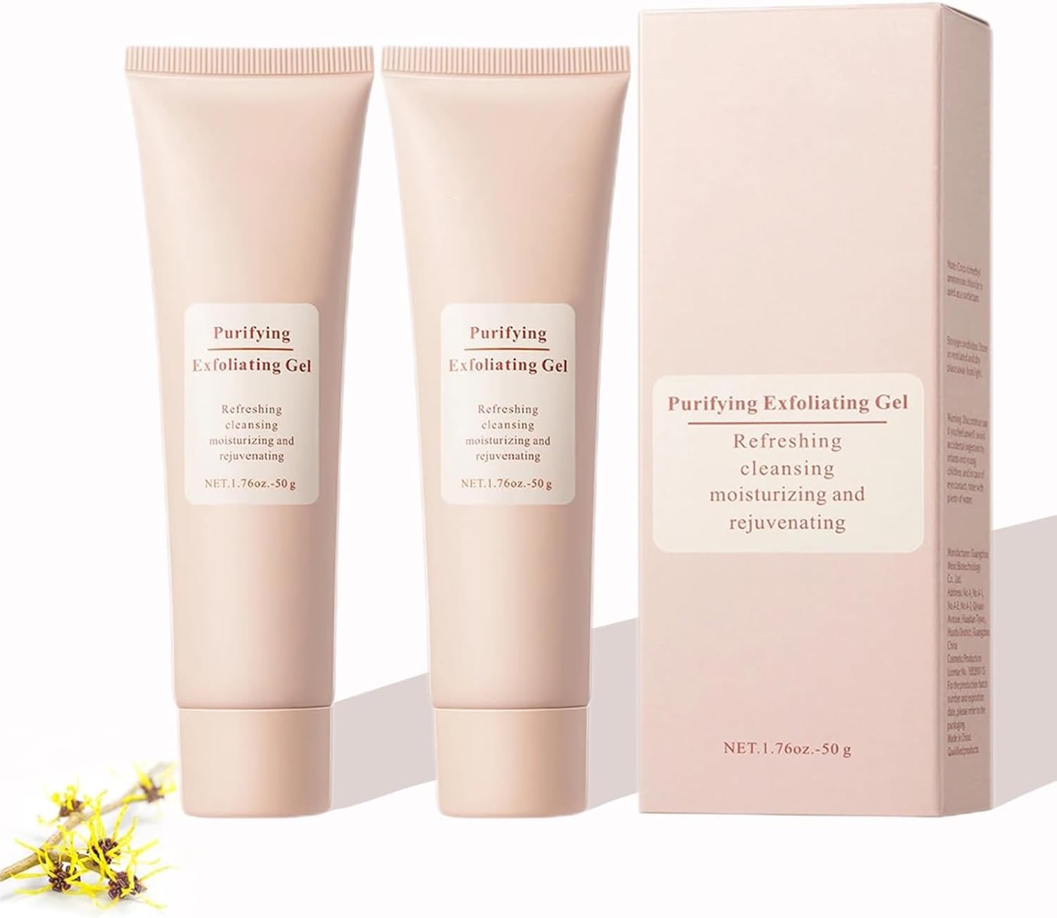 Amazon.com: 2PCS Purifying Exfoliating Gel,Exfoliating Gel, Purifying ...