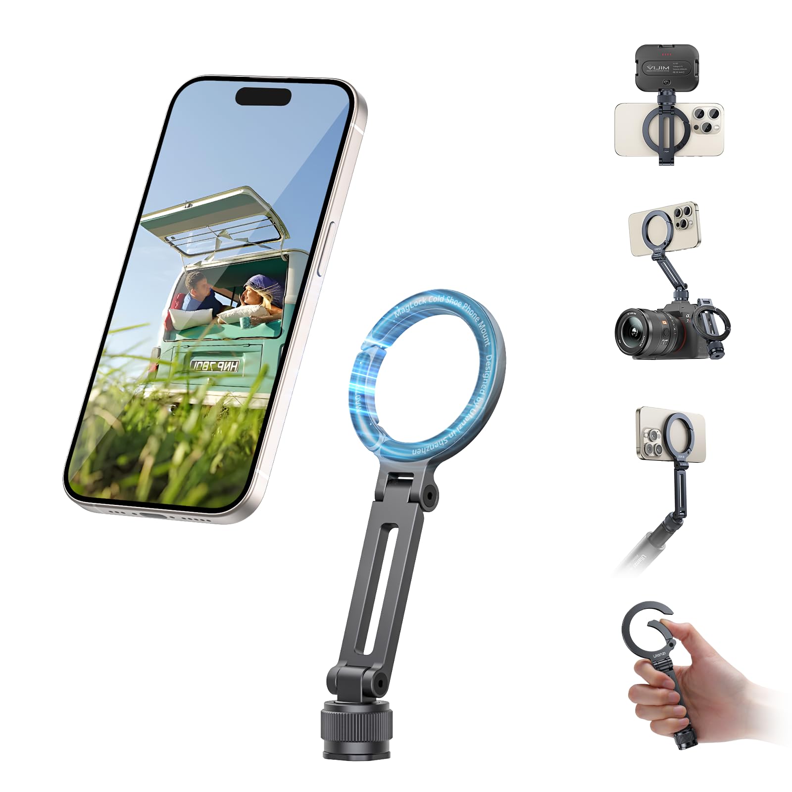 Magsafe Camera Mount Ulanzi MA07 Magnetic Phone Tripod Mount For ...