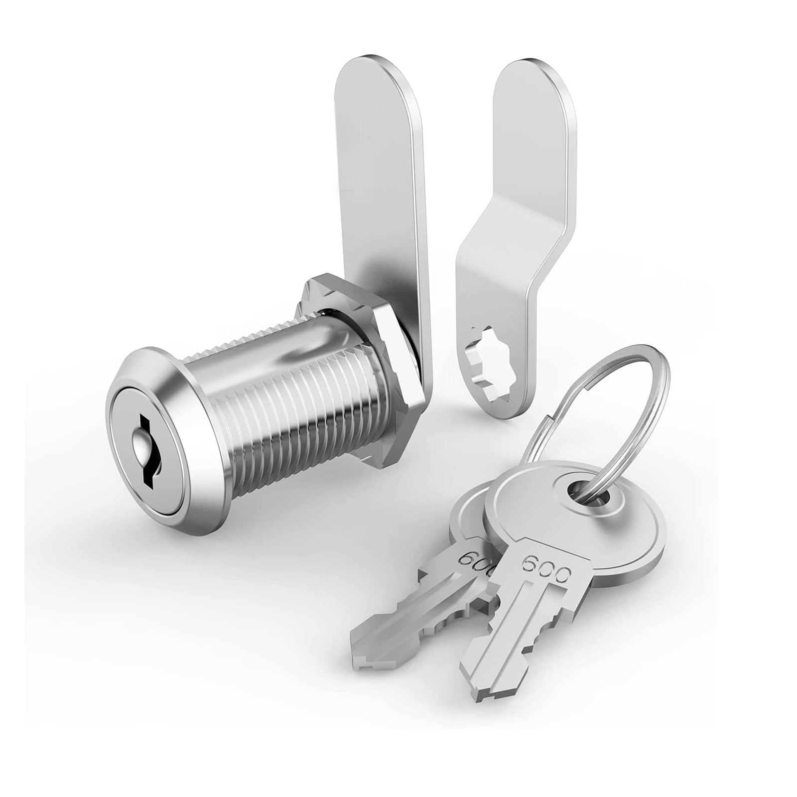 Helonge Cam Lock with Keys, 1 Pcs 1-1/8 inch Toolbox Lock, Cabinet ...