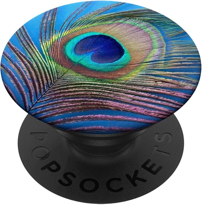 Amazon.com: Peacock Pop Sockets PopSockets PopGrip: Swappable Grip for ...