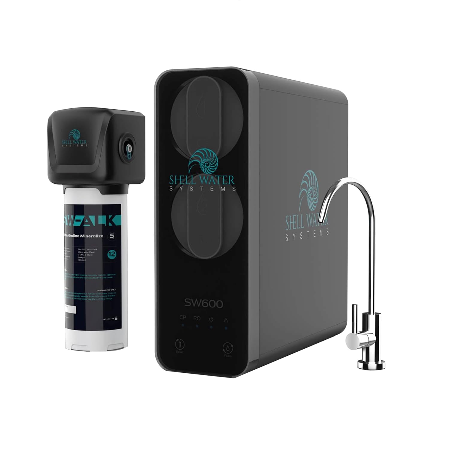 SW600 Shell Water System Osmosis inversa sin tanque con detección de ...