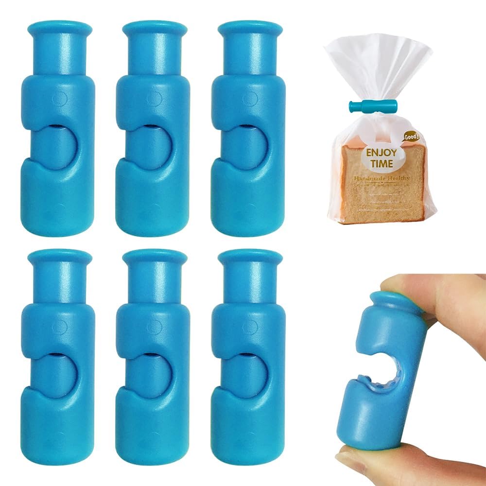 Snack Bread Sealing Clip,2025 Upgraded Bag Clips, Squeeze and Lock ...