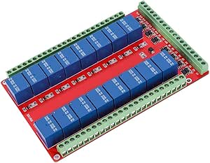 Amazon.com: 16 Channel Relay Controller Board Isolated Type HighLow ...