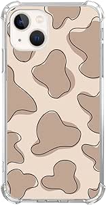 Amazon.com: Dohakemuny Pastel Brown Beige Aesthetic Case Compatible with iPhone 13, Minimalist ...