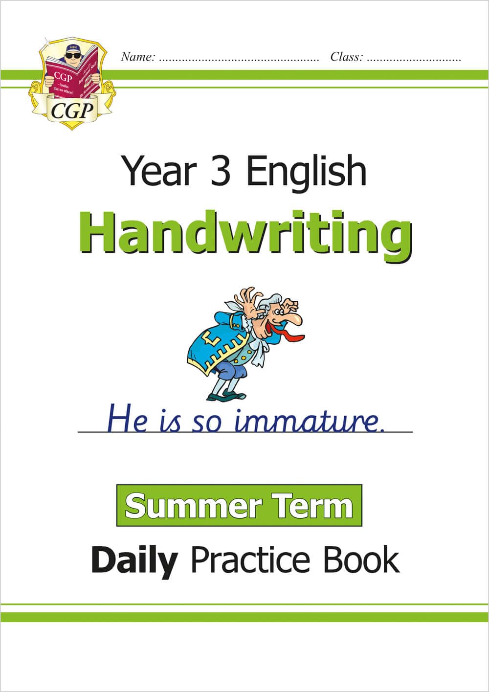 KS2 Handwriting Year 3 Daily Practice Book: Summer Term (CGP Year 3 ...