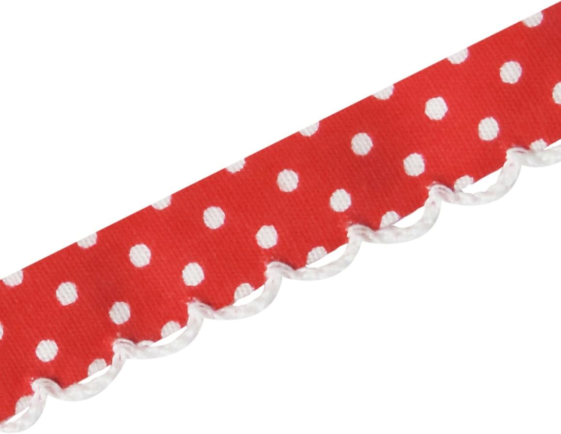 Amazon.com: Maya Road Candy Dots Bias Tape, Red Hots