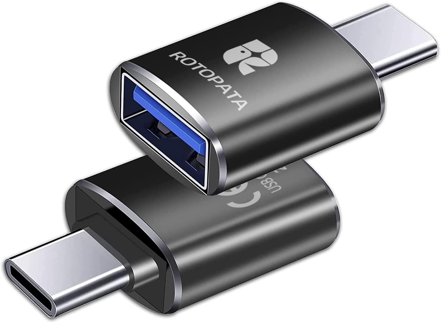 ROTOPATA 2 pièces Adaptateur USB C vers USB 3.0, Adaptateur USB Type-C ...