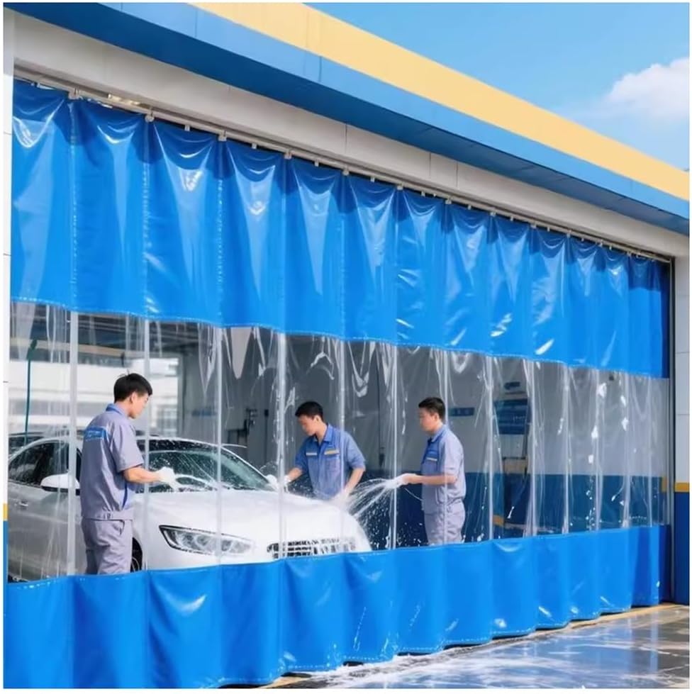 Amazon.com: Industrial Wash Bay Curtains with Eyelets, Heavy-Duty ...