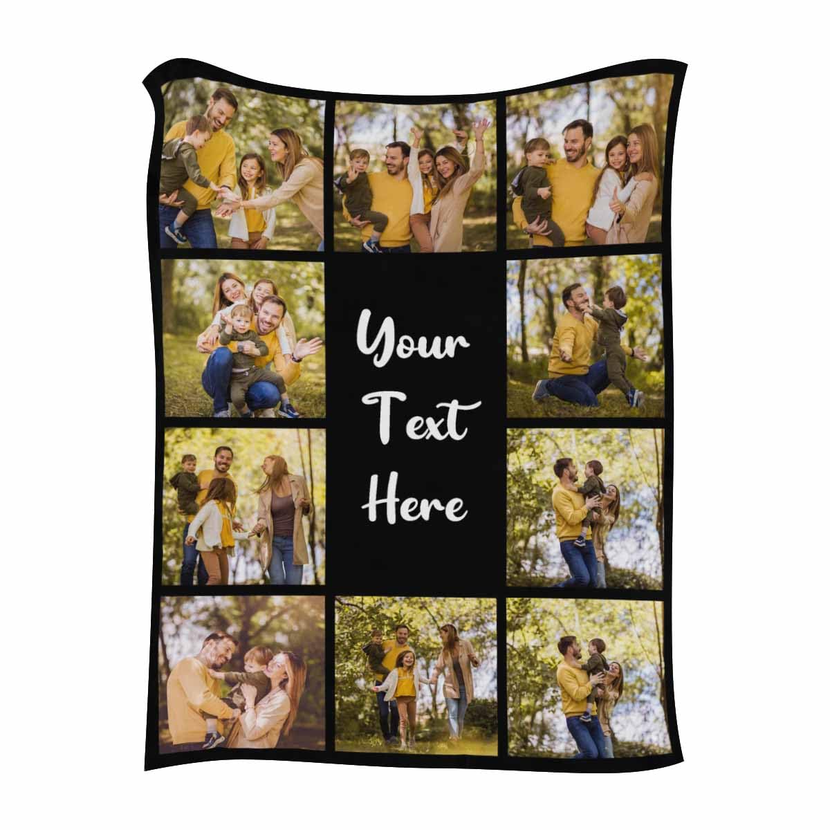 Amazon.com: FUNAO Custom Blankets Gift with Photo Name, Personalized ...