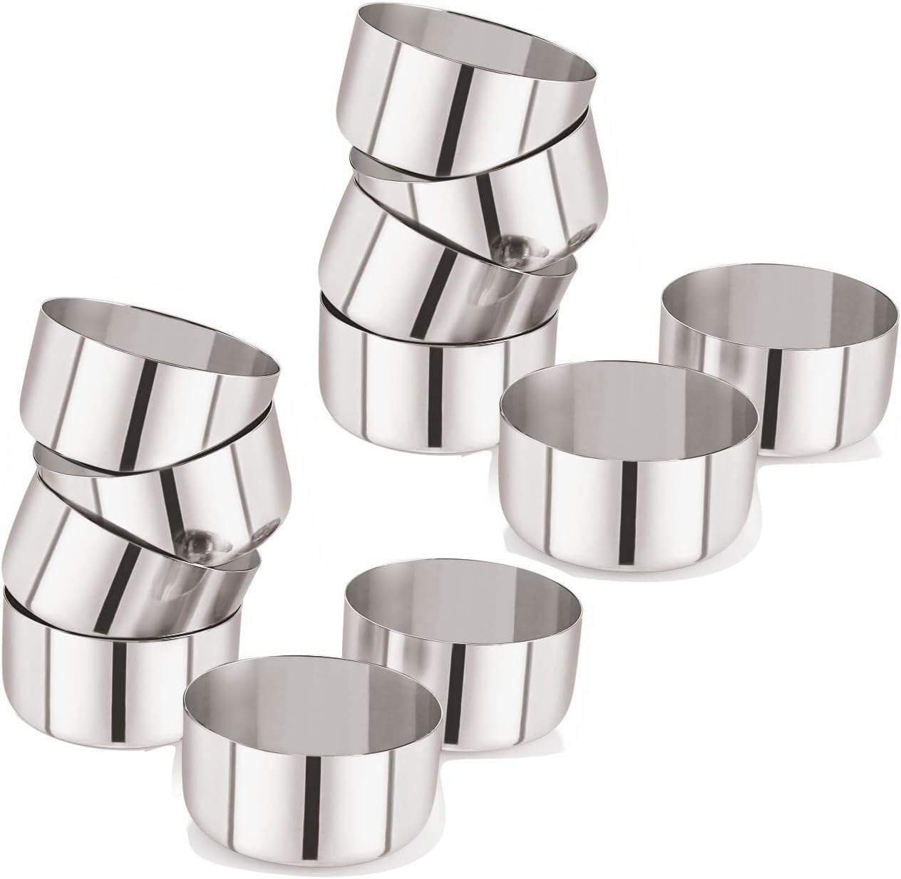 Amazon.com: Neelam Stainless Steel 5.5 22G Sadi Vati, 200 ml, Silver ...