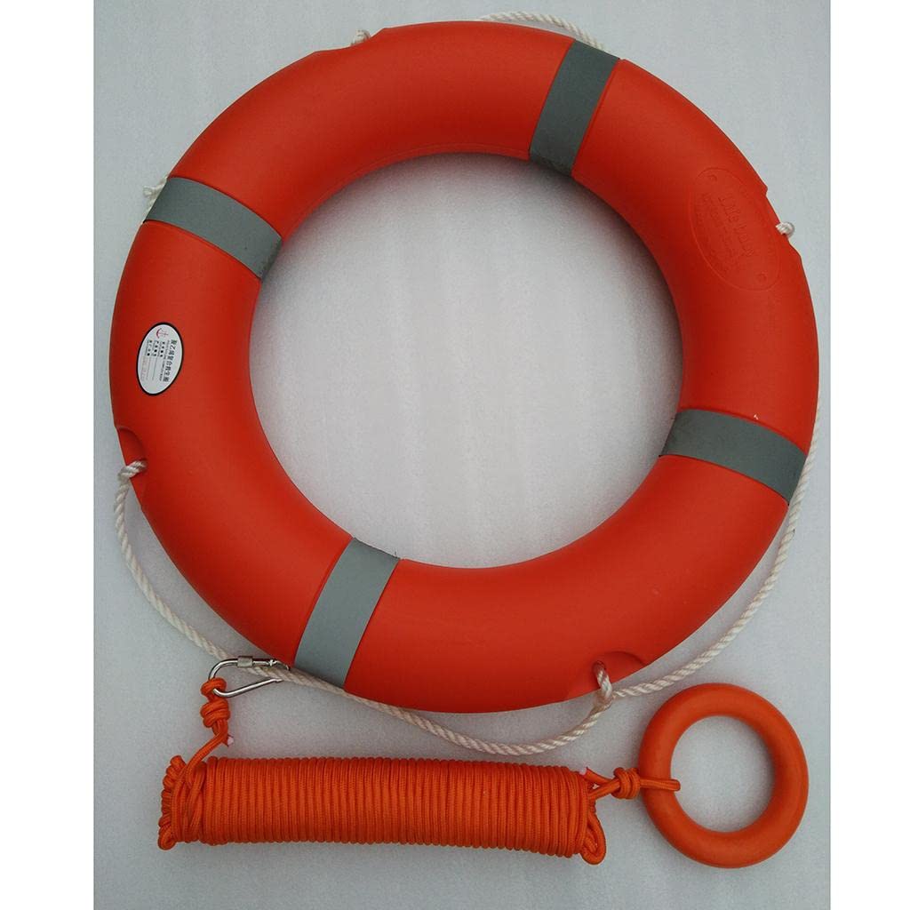Non Slip Durable Rubber Water Buoyant Floating Throwing Ring Float Buoy ...