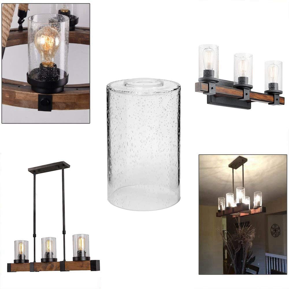 Seeded Glass Shade Replacements Bubble Seeded Glass Shade, LEDupdates