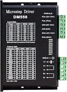 Amazon.com: CNC Digital Stepper Driver DM556 Stepper Motor Controller 2-phase Stepper Motor ...