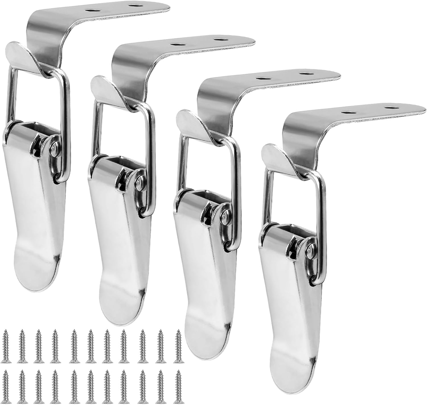 Zorfeter 90 Degree Latch, Spring Loaded Tool Box Latch Toggle Catch ...