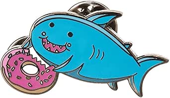 Amazon.com: Stickeroonie Shark Pin Enamel Pins for Backpacks Cute Pins ...