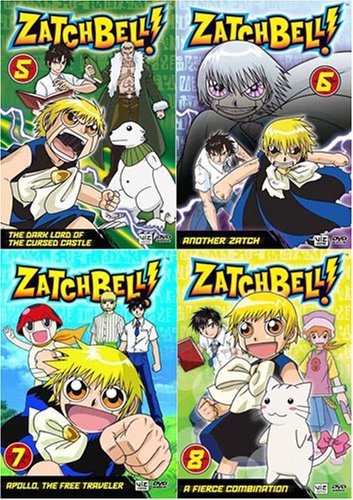 Amazon.com: Zatch Bell! - Vol. 5/6/7/8 (4 pack) : Movies & TV