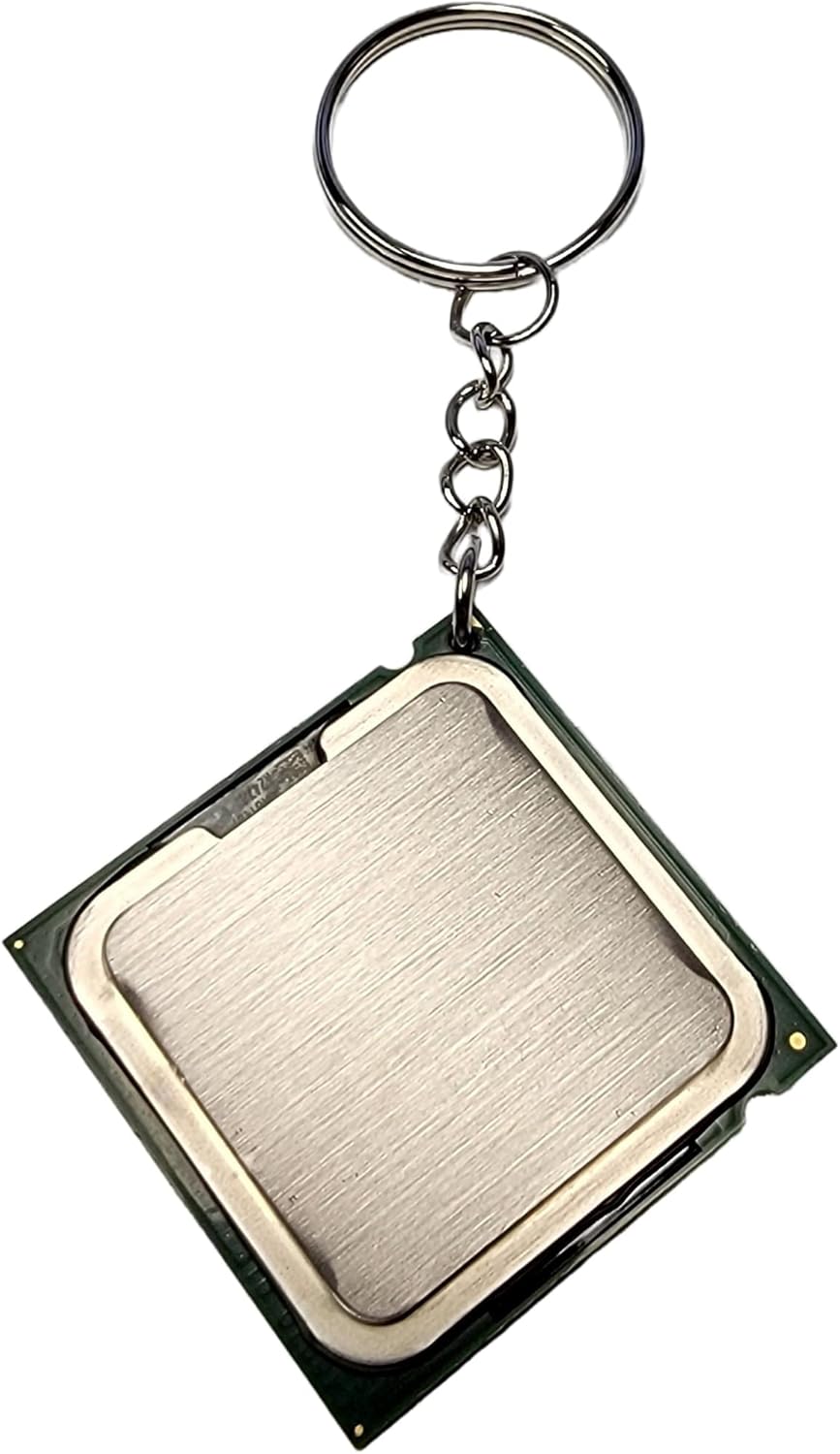 TekJuic The Ultimate Geek Accessory - Recycled CPU Processor Keychain ...