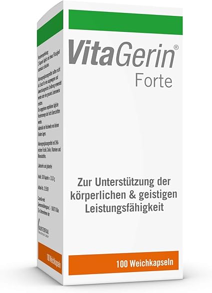 Vita Gerin Forte 100 Soft Capsules : Amazon.de: Health & Personal Care
