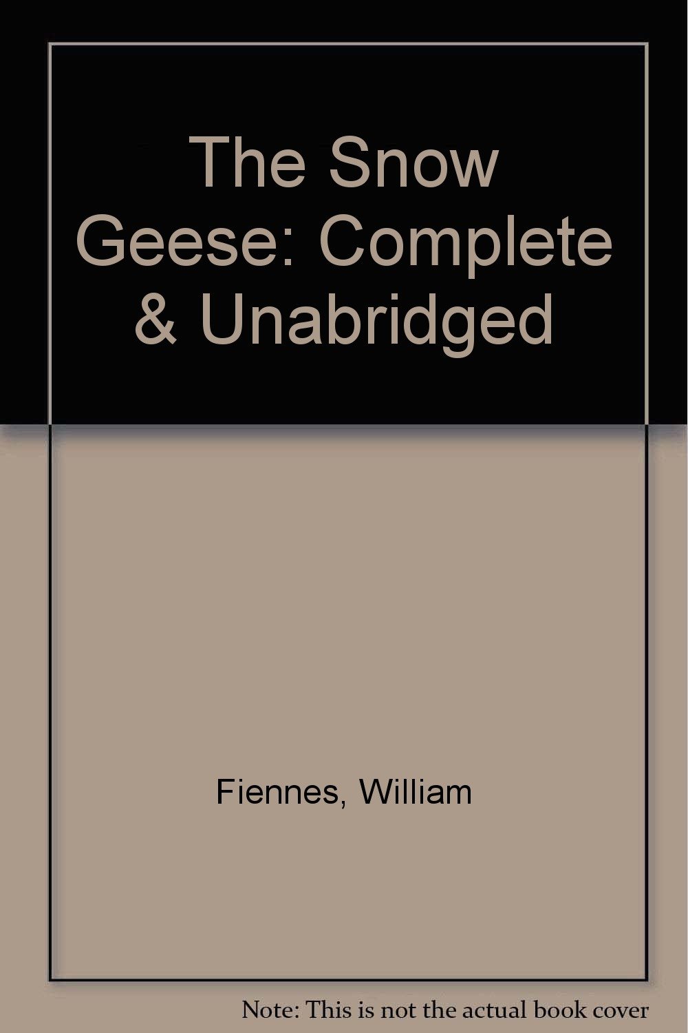 The Snow Geese: Fiennes, William, Hodson, Steve: 9780753115268: Amazon ...
