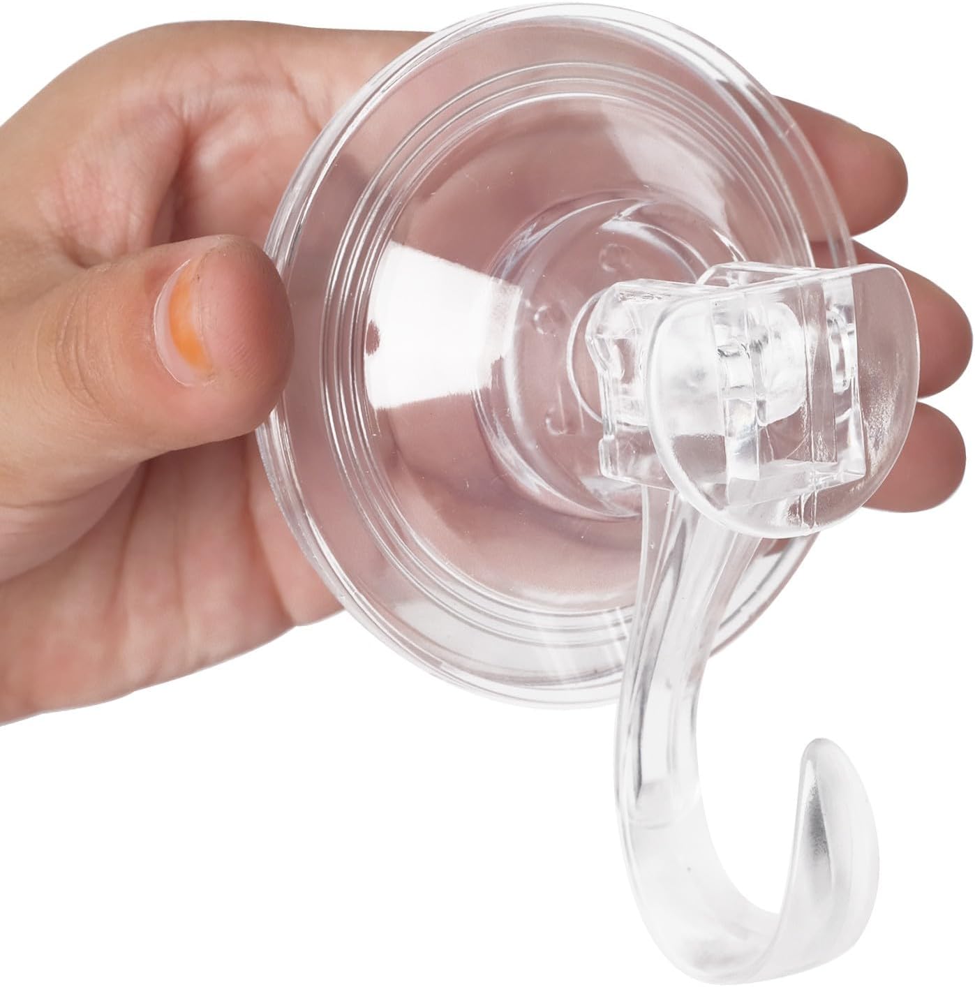 Amazon.com: 4PCS Suction Cup Hooks, Clear Heavy Duty Vacuum Suction ...