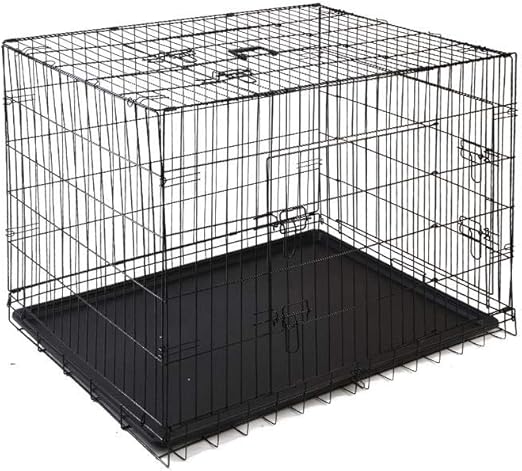 i.Pet Dog Crate Cage 42" Pet Kennel Crates Puppy Cat Fence House ...