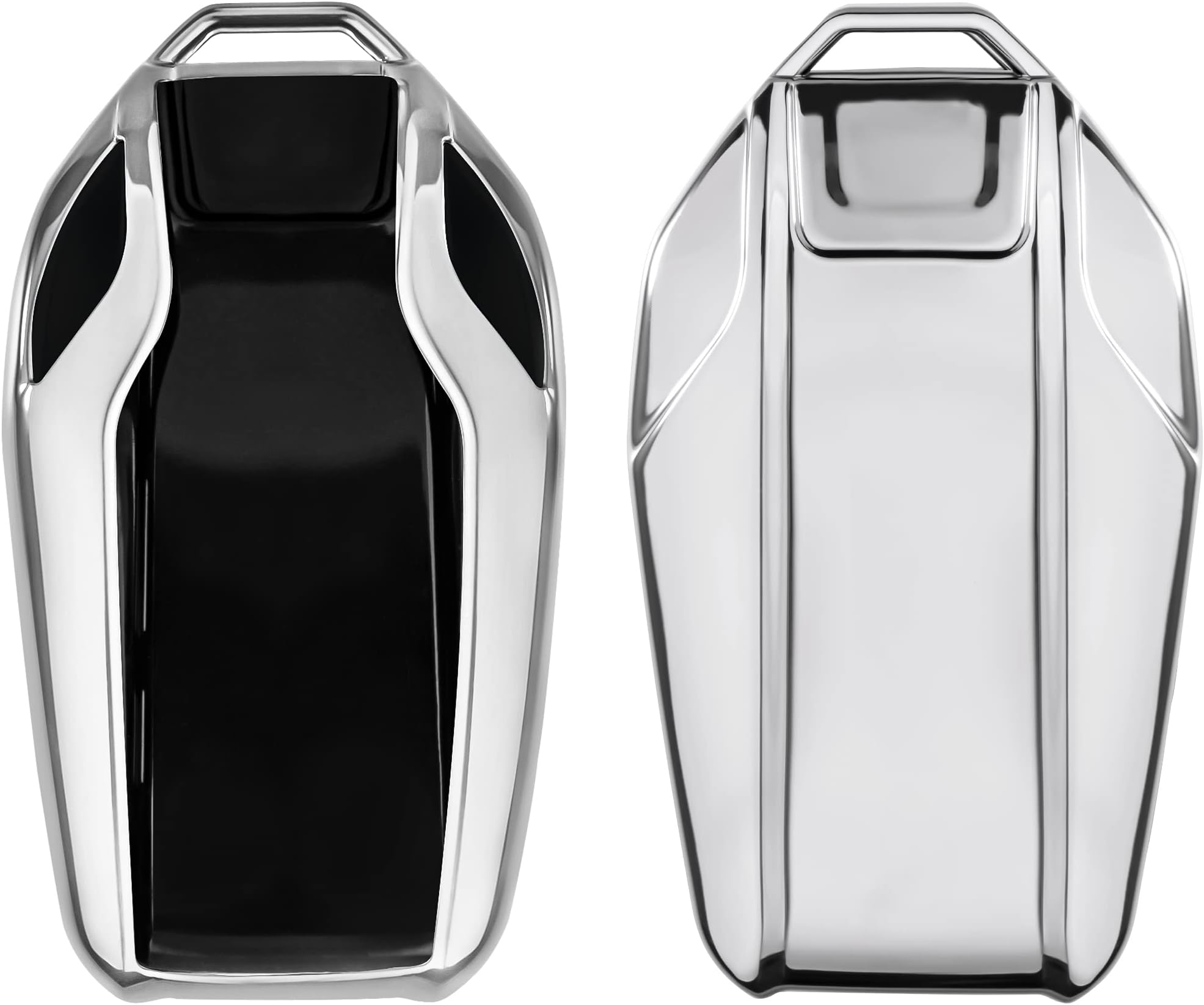 kwmobile Car Key Cover - BMW Compatible Display Key Fob - Soft TPU ...