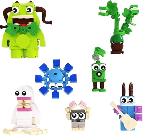 Amazon.com: 7-in-1 Sing Monsters Toe Jammer, Nogggin,Furcorn,Entbrat ...