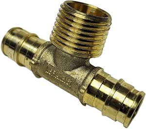 Amazon.com: 1 Piece XFITTING 3/4" Pex A Male Tee, F1960 Expansion MNPT ...
