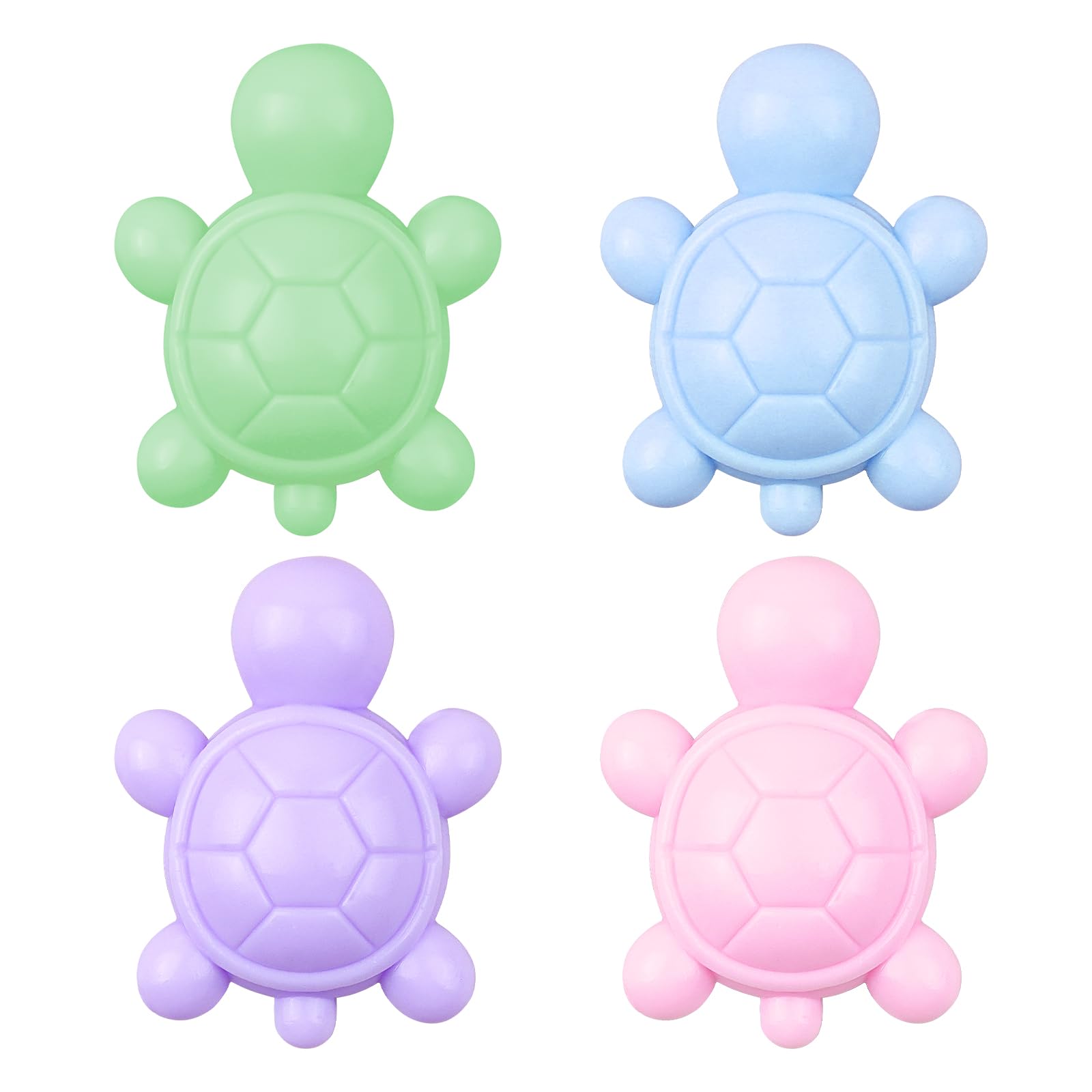 Anboor 4Pcs Sea Turtle Squishies Toys,Kawaii Squeeze Animals Toy for ...