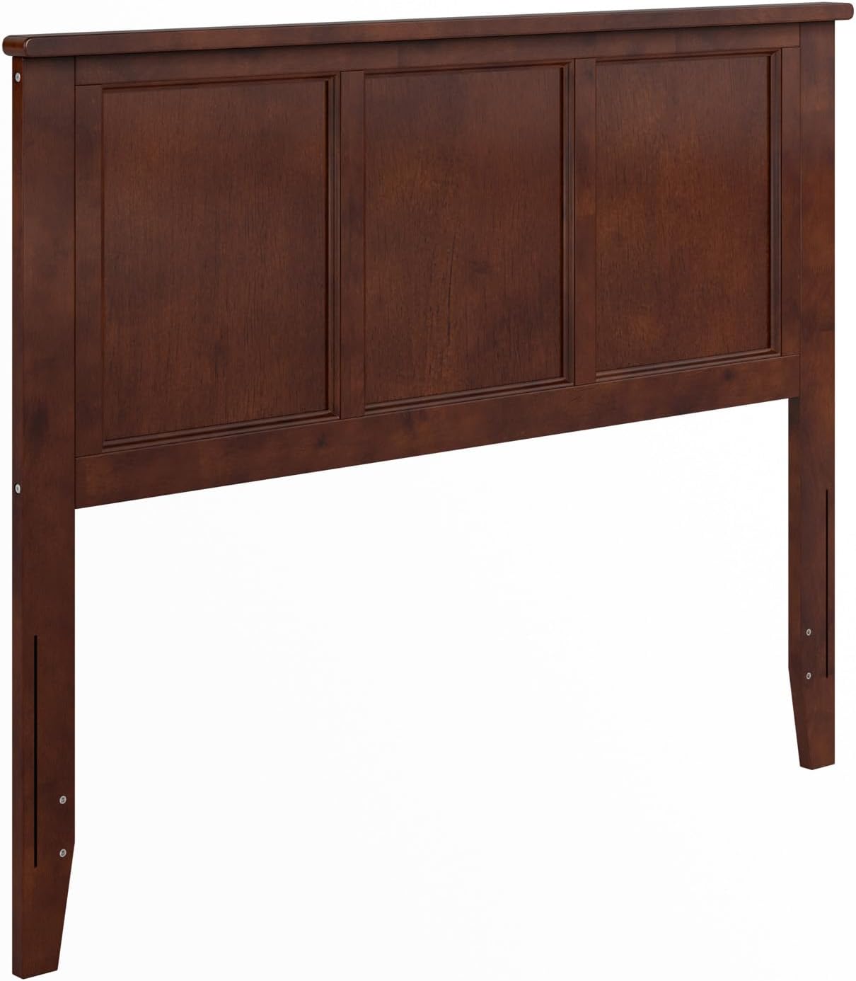 Amazon.com - Pemberly Row Full Coastal Solid Wood Panel Headboard in Walnut