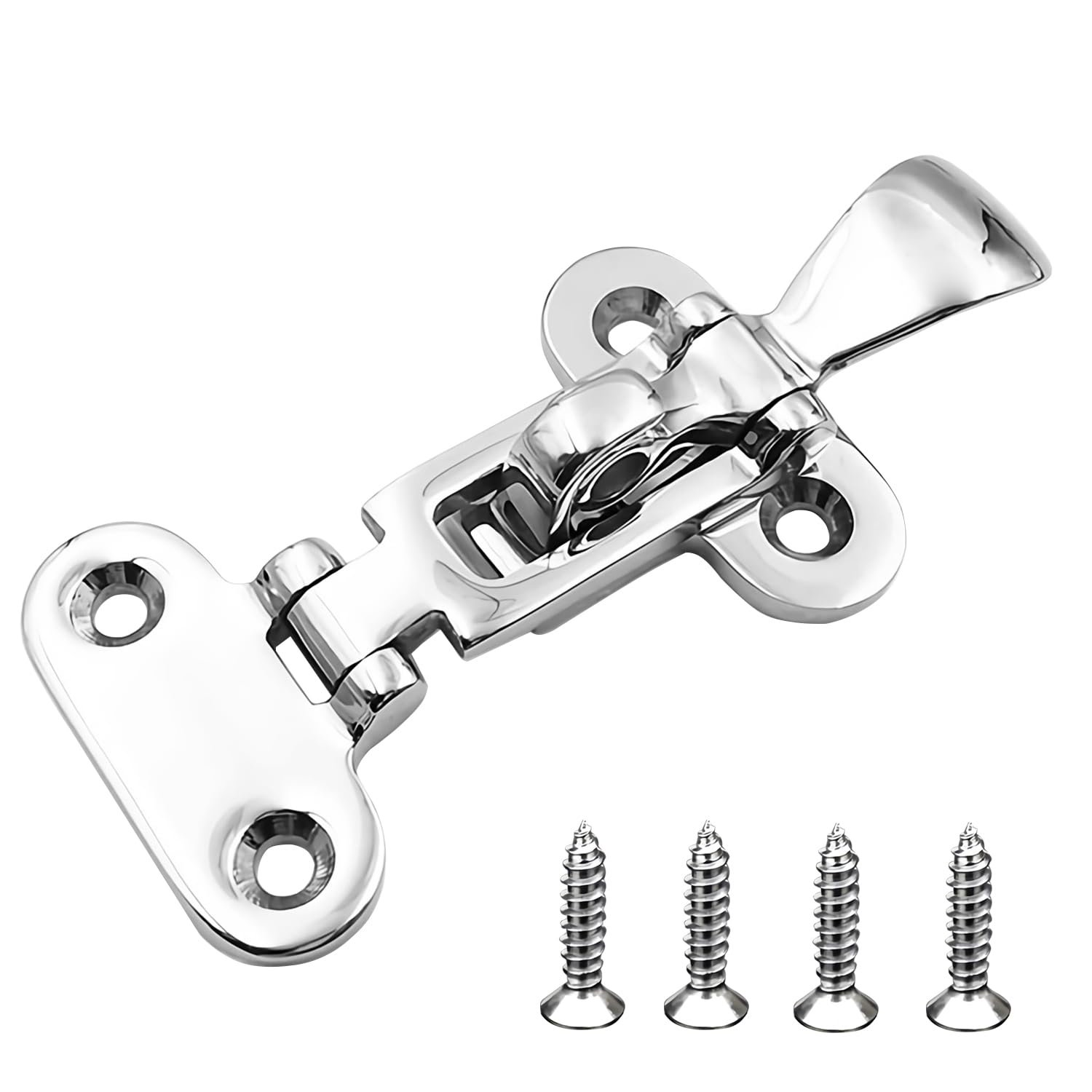 Amazon.com: Atibin Heavy Steel Marine Latch Lockable Stainless Boat ...