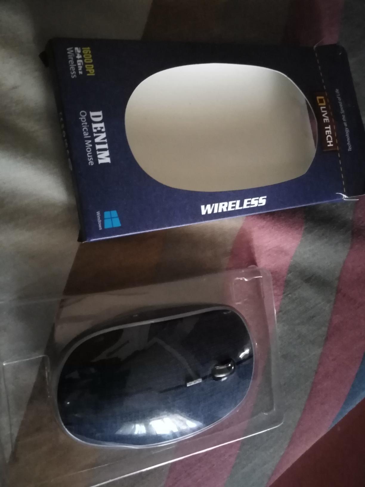 Amazon.in: Buy Live Tech Denim Wireless Mouse (Blue) Online at Low ...