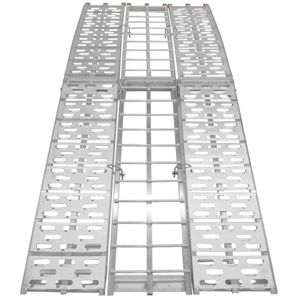 Snapklik.com : Titan Ramps 7.5 Aluminum Motorcycle Loading Ramp For ...