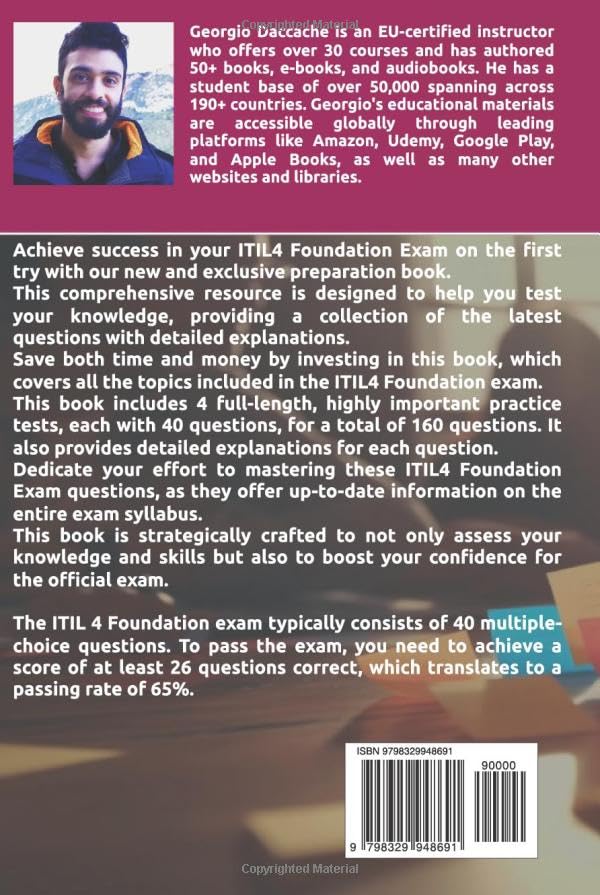 Snapklik.com : ITIL 4 Foundation Exam Preparation Study Guide - NEW ...