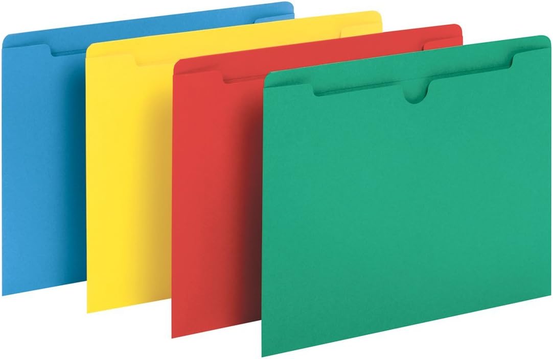 Amazon.com : Pendaflex File Jackets, Flat, No Expansion, Manila, Letter ...