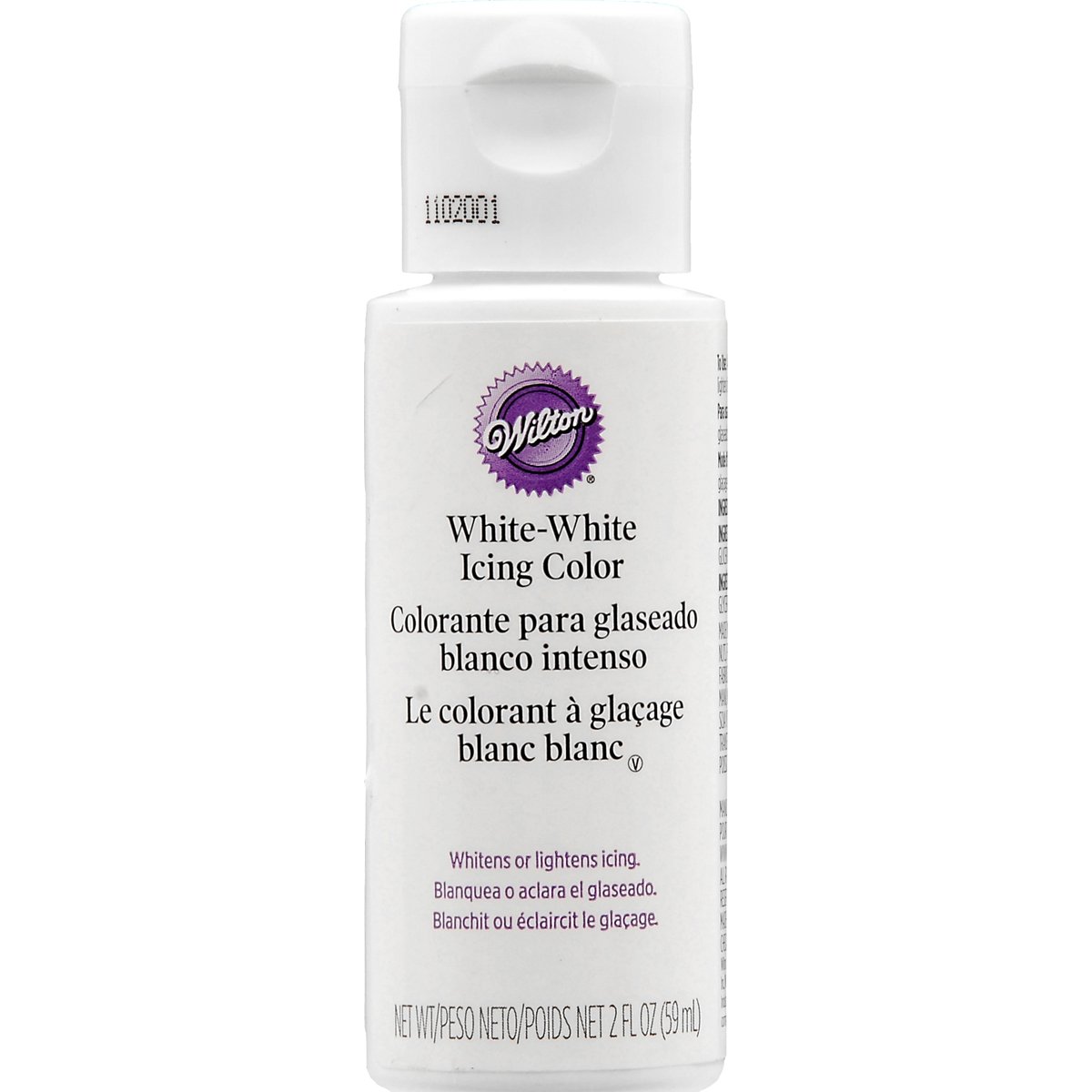 Wilton Liquid Color 2-Ounce White - Vibrant White Food Dye for Baking ...