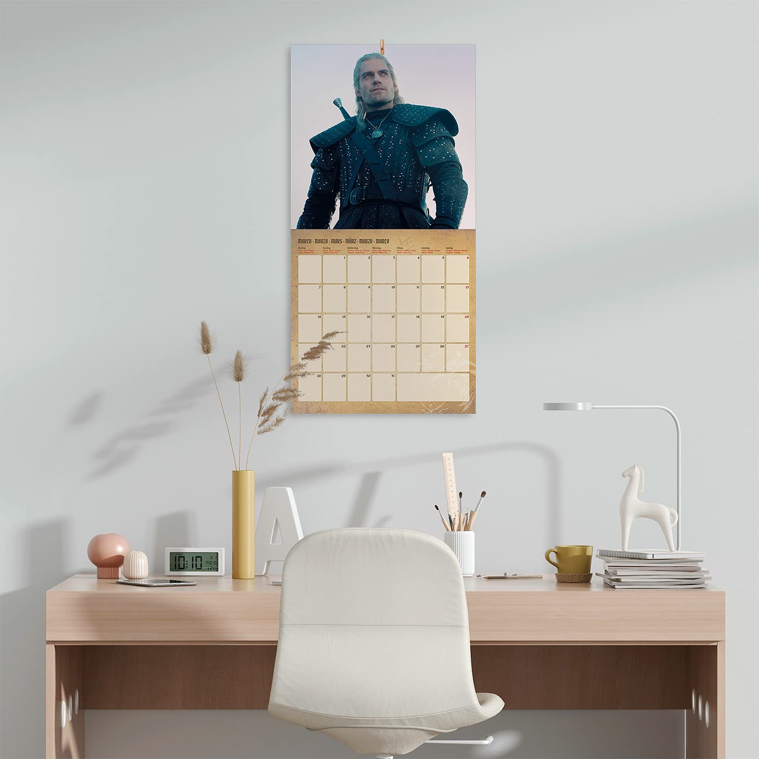 Official The Witcher 2022 Wall Calendar, 2022 Calendar, 12" x 12 ...
